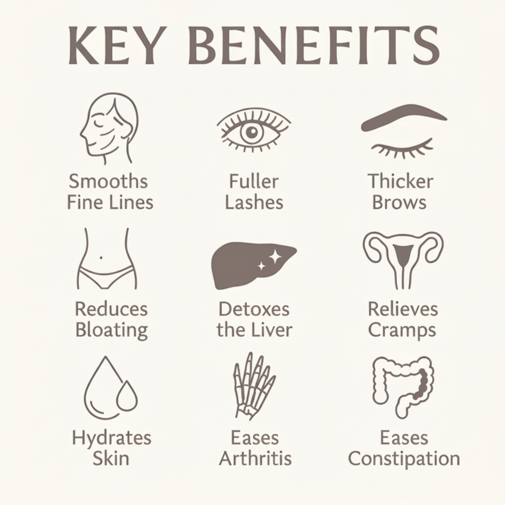 Organic Castor Oil Roll On with Rose Quatz Roller – IKINEA